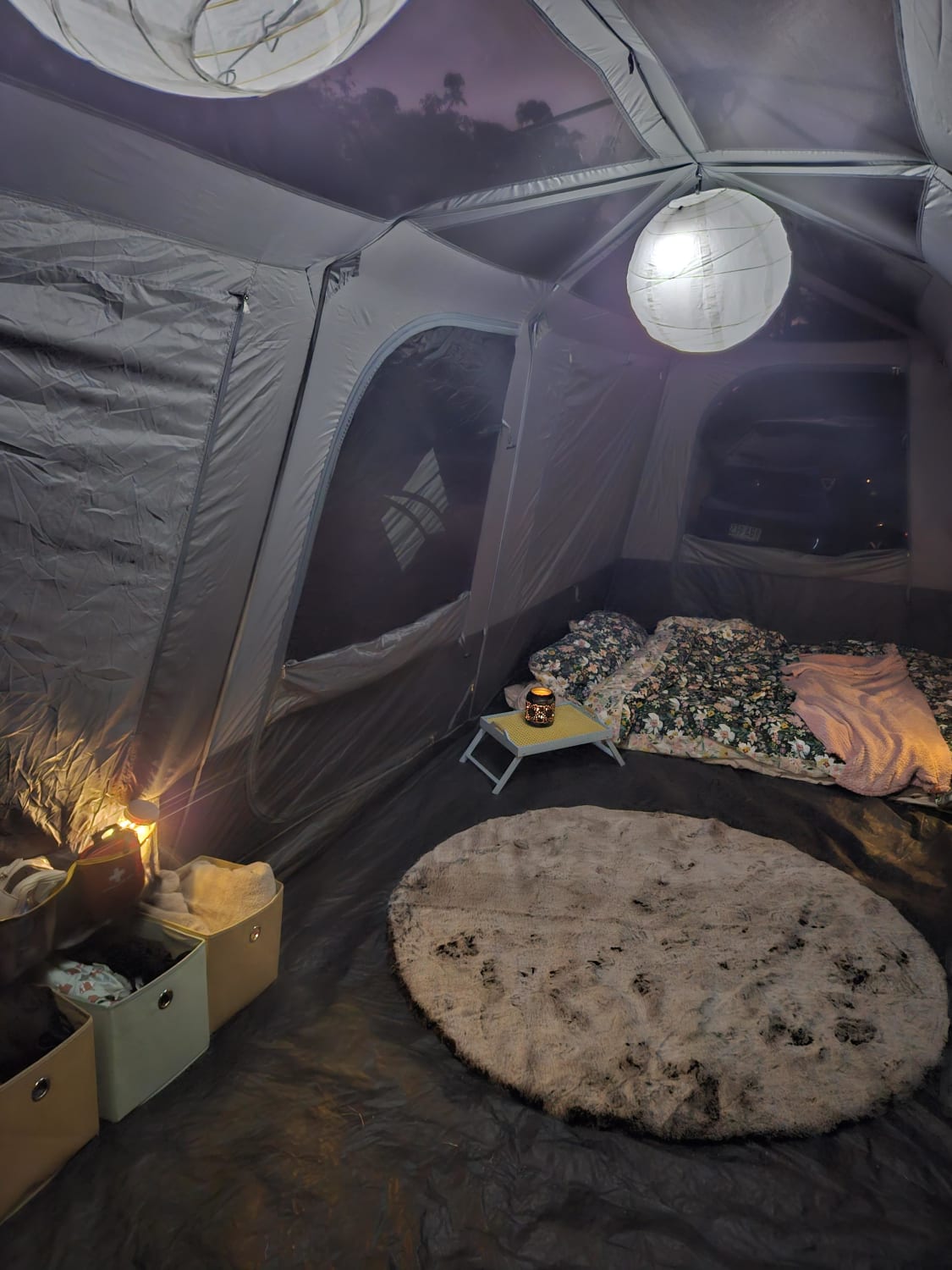 Hopefully these pics actually load this time! My recent 1st solo "glamp" in Granite Gorge