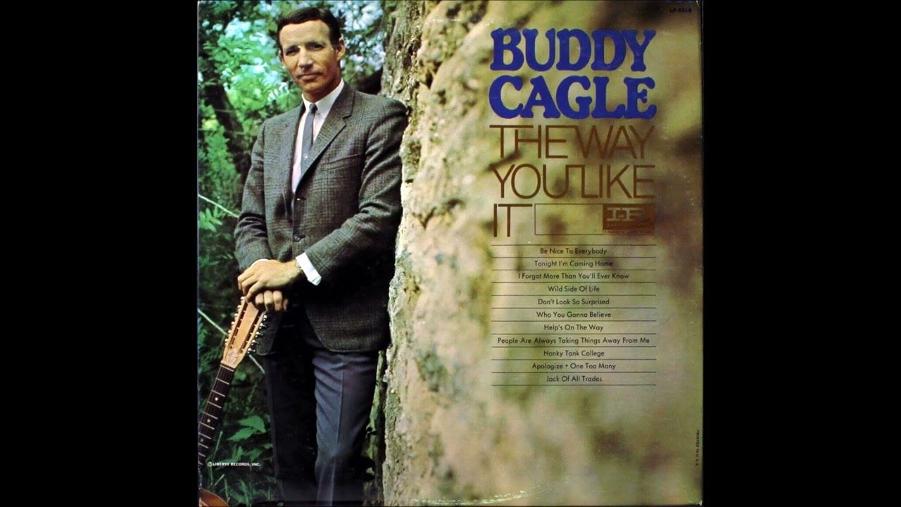 Buddy Cagle - One Too Many