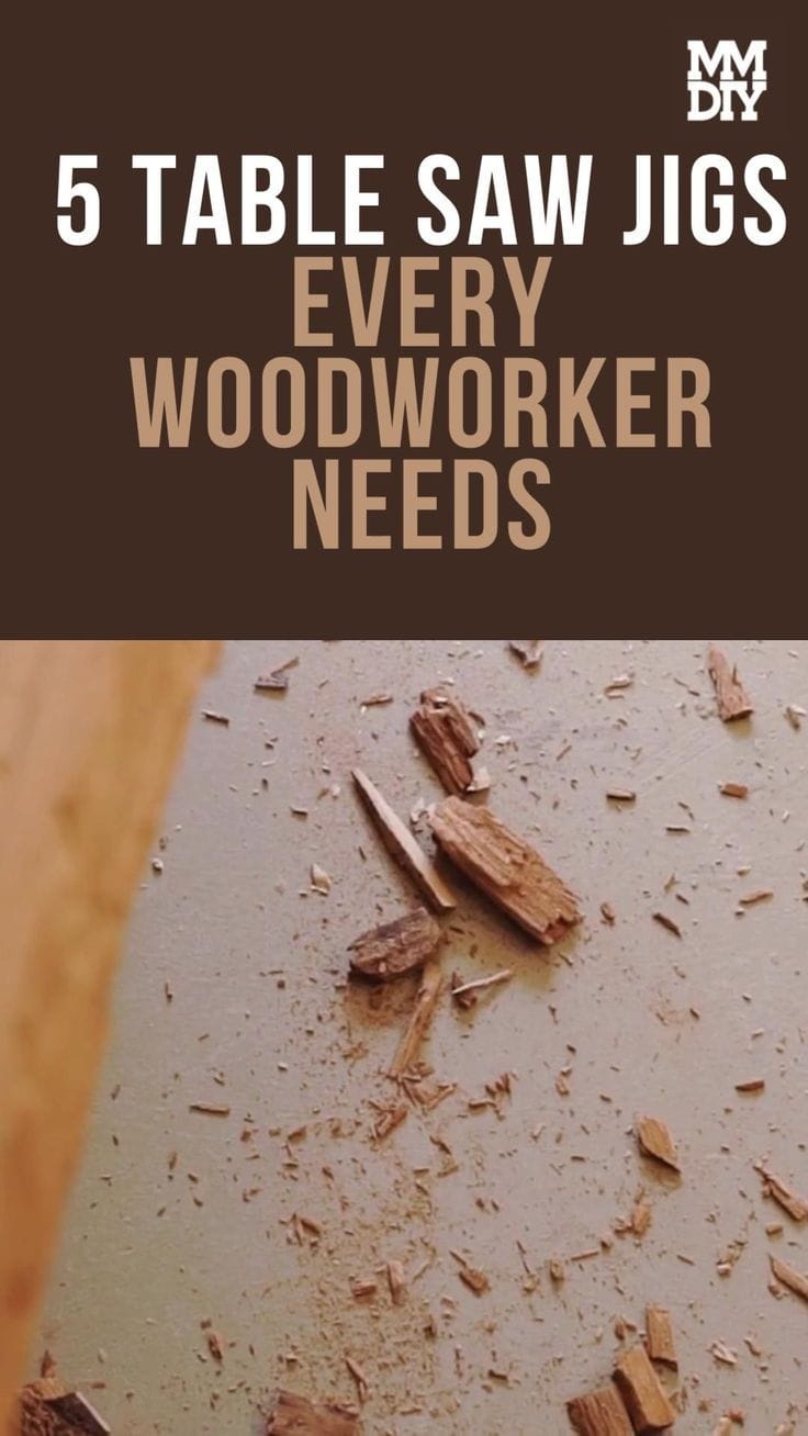 Table Saw Jigs Every Woodworker Needs | Woodworking techniques, Wood ...