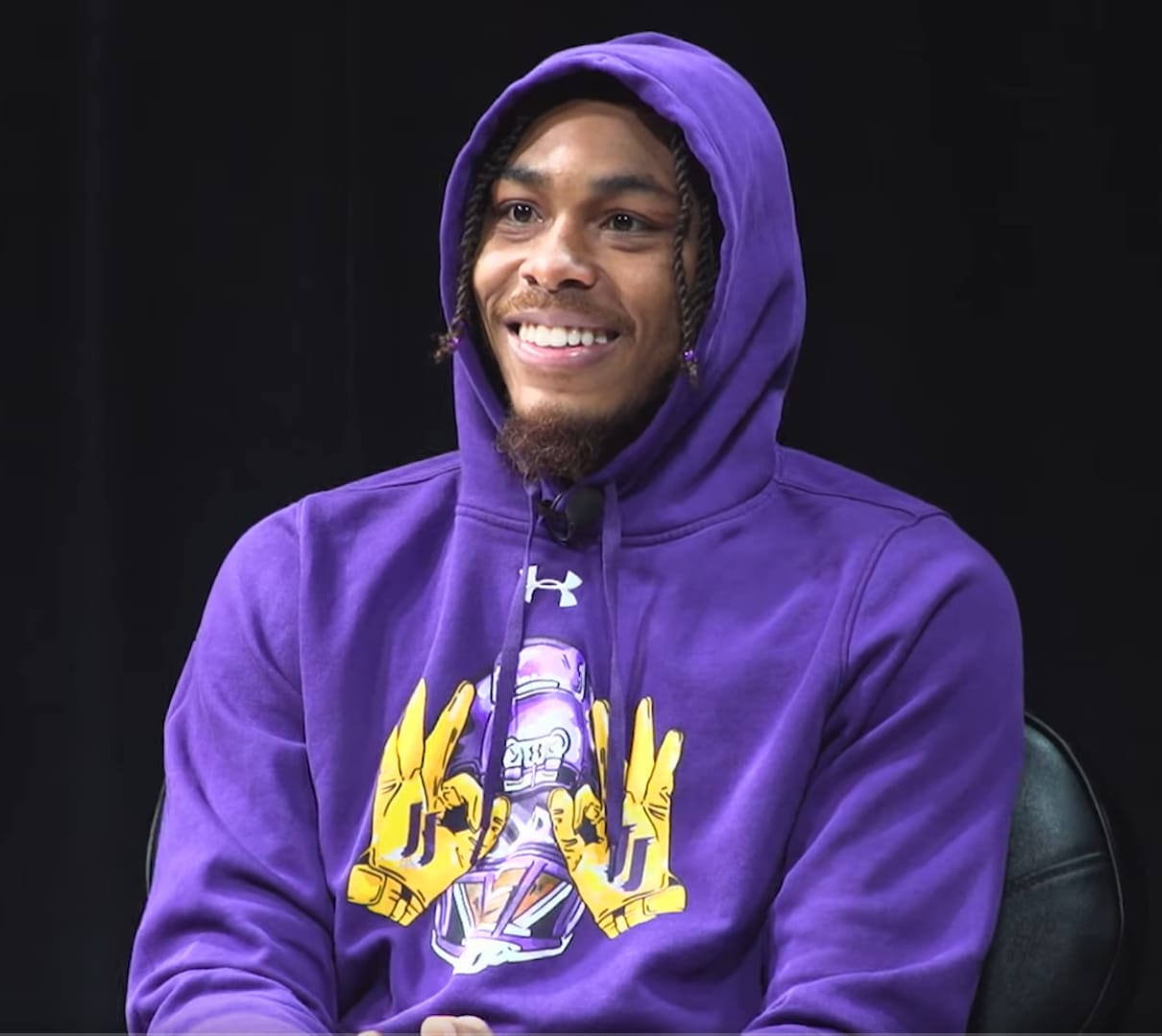 Literally just JJ smiling