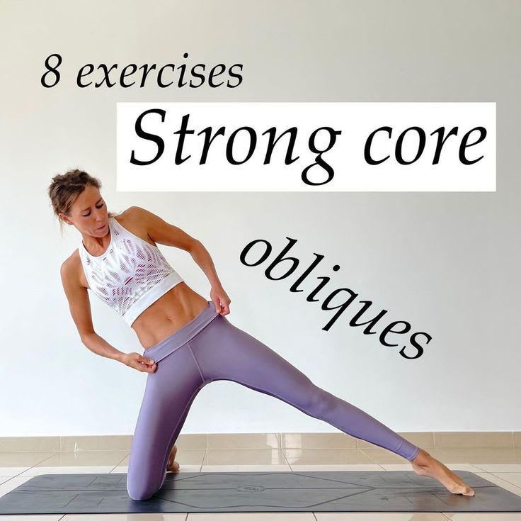 8 exercises for strong core - Yoga Practice [Video] | Yoga poses, Easy ...