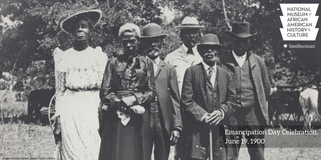 OTD in 1865, enslaved African Americans were notified of their freedom ...