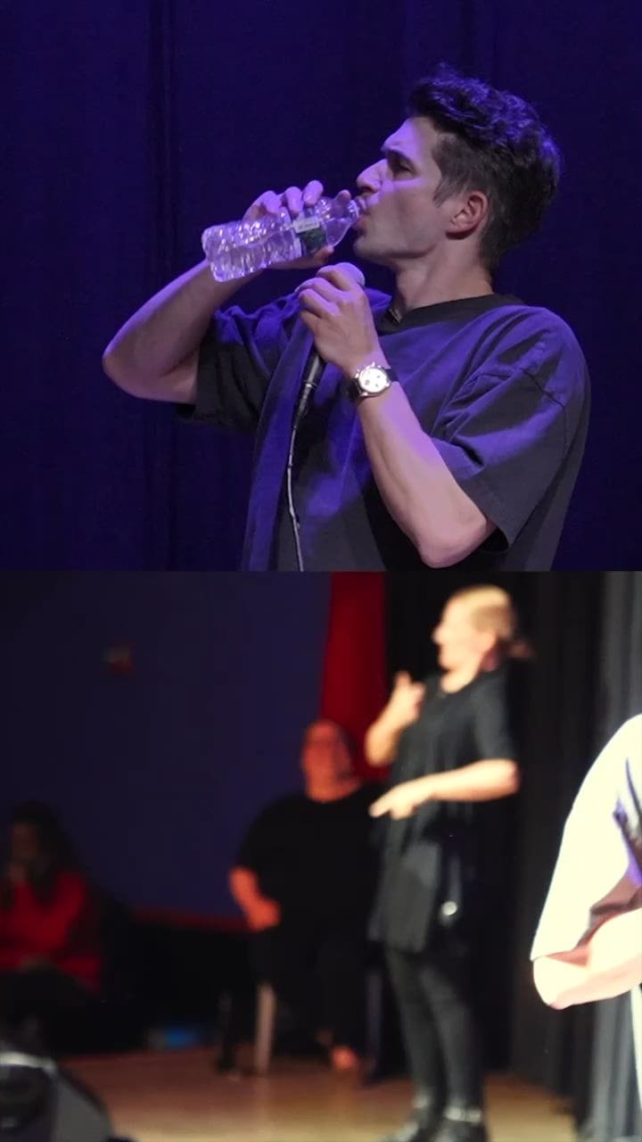 interpreter vs. comedian! 😳