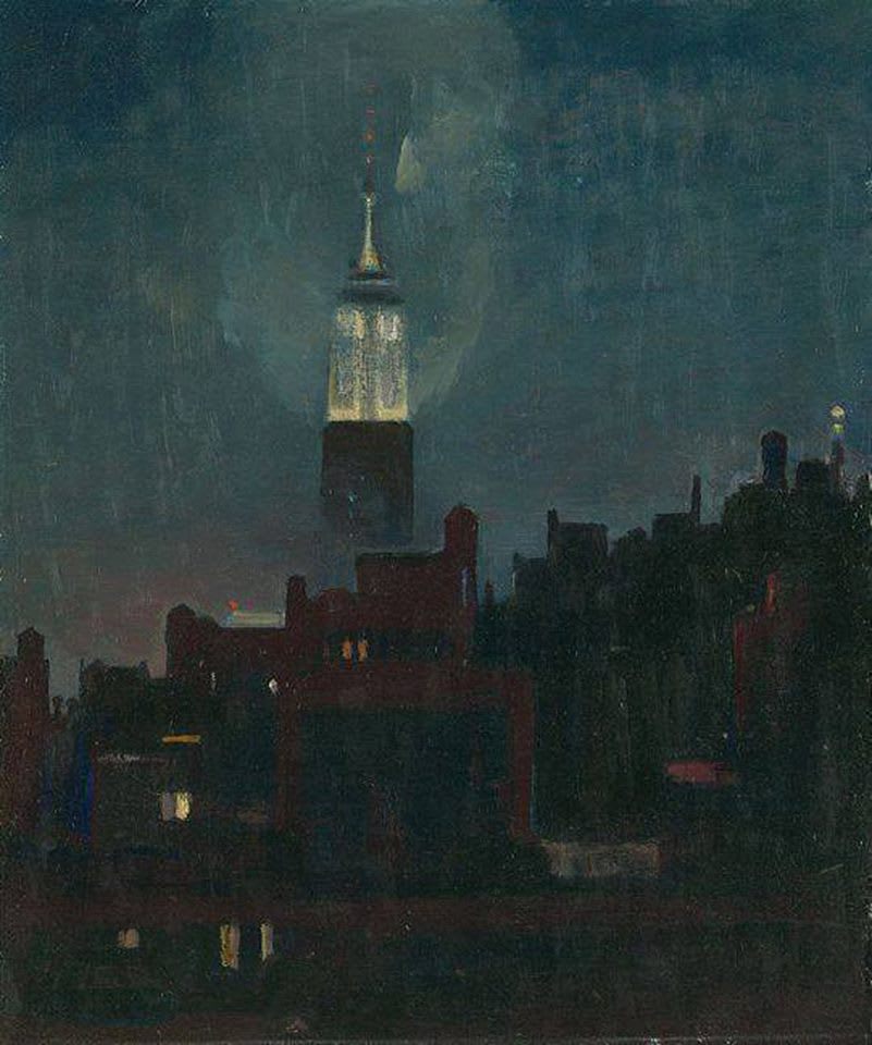 City Phenomenon, Empire State Building Smoking at Night - Ruth ...