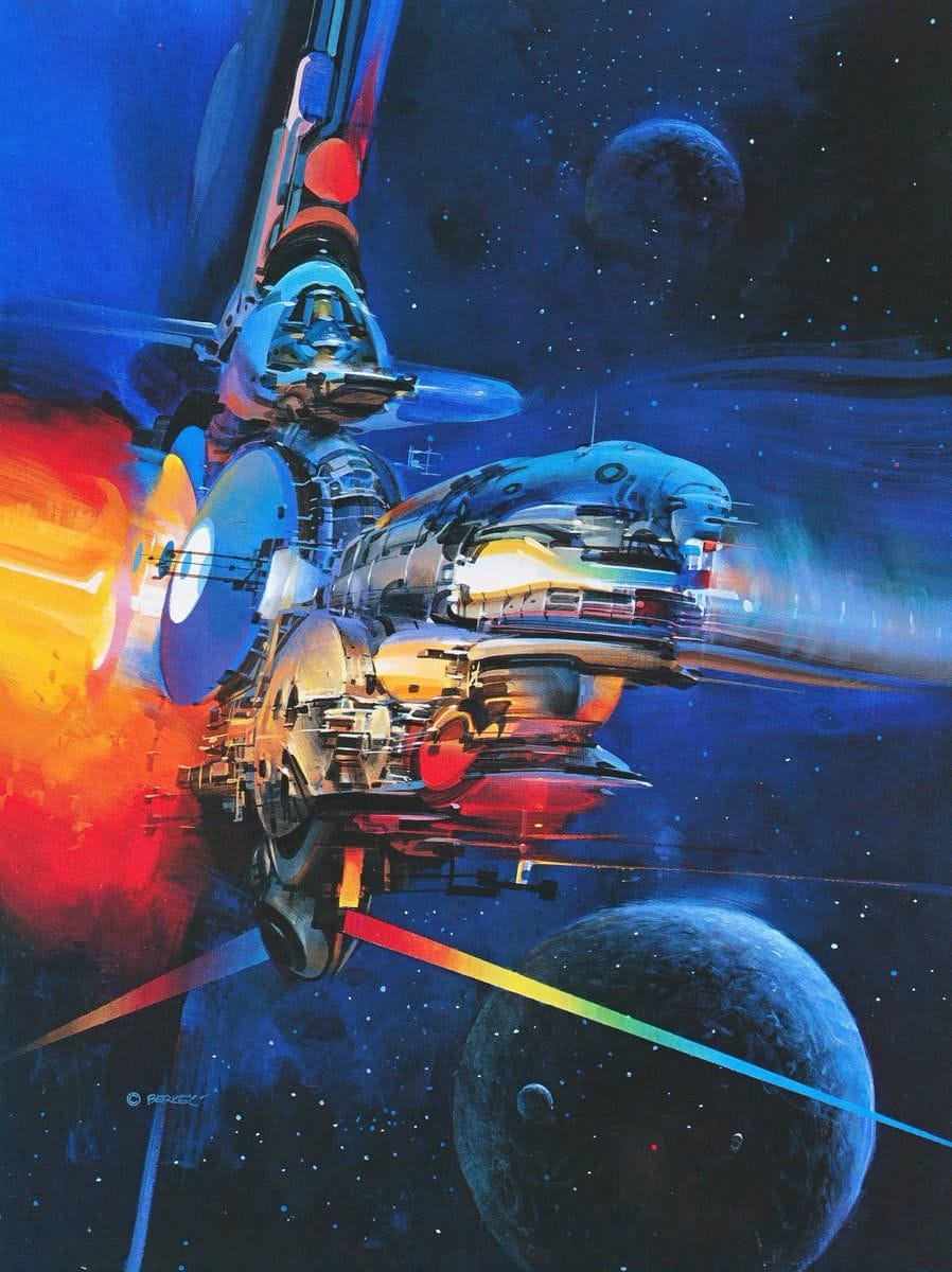 Art by John Berkey, 1986