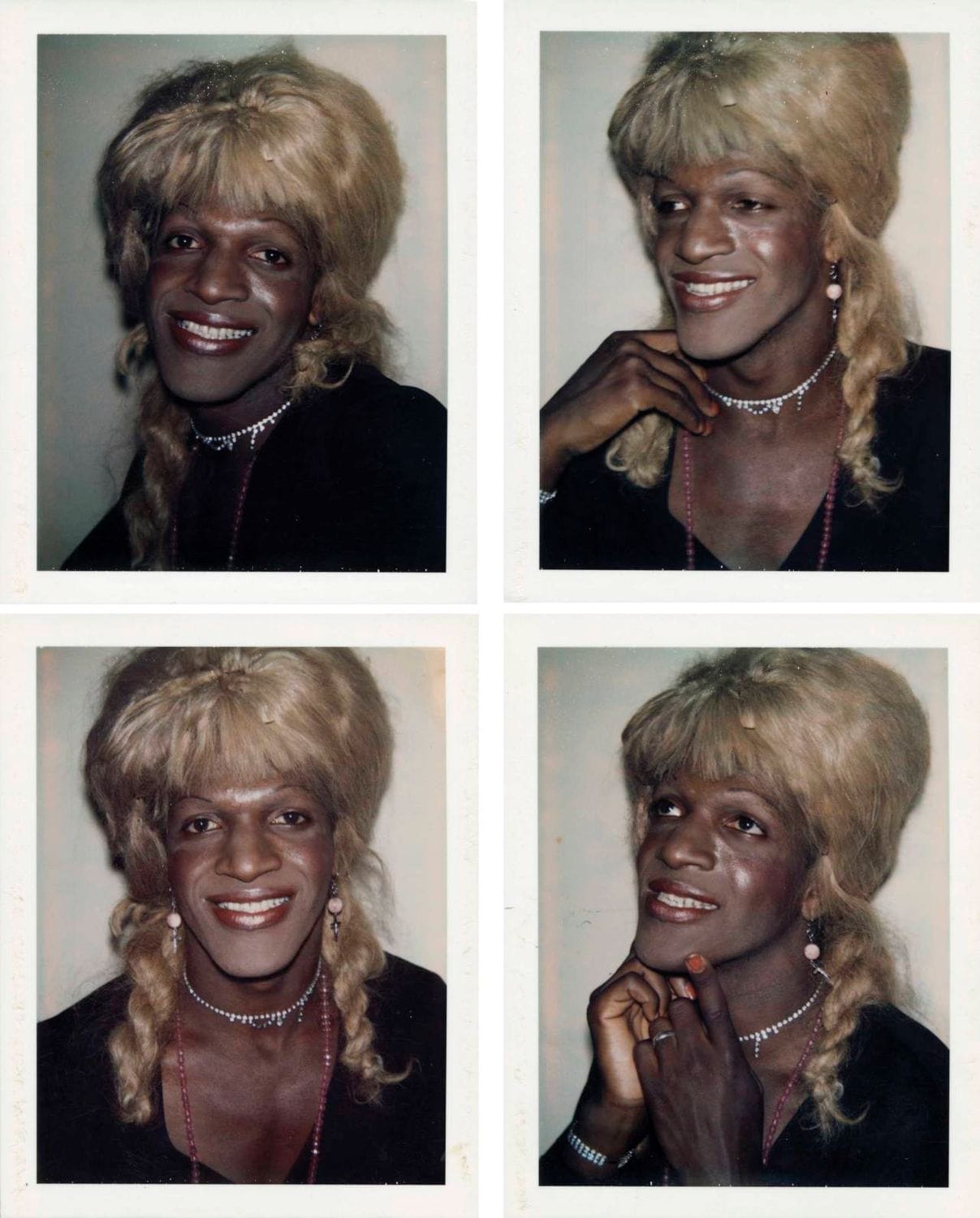 Marsha P Johnson by Andy Warhol
