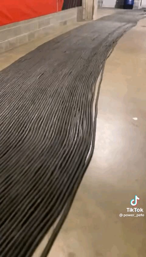 Rammstein's Chicago concert cable layout