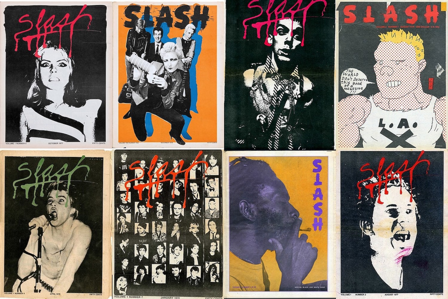 Download every issue of legendary L.A. punk zine Slash Magazine for free