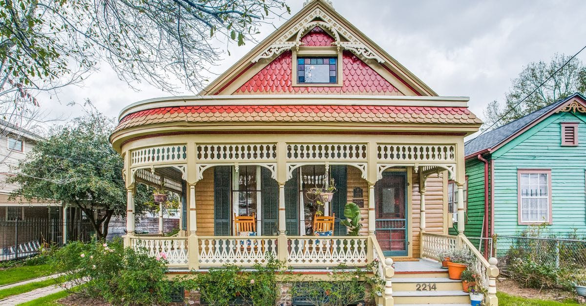 Historic cottage with intricate front porch asks $899K