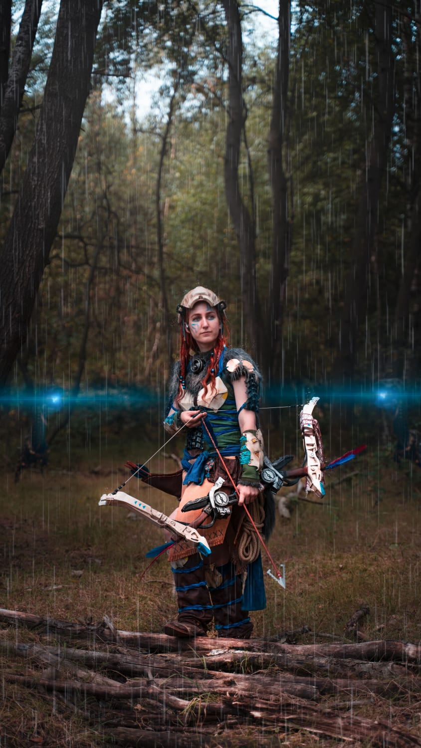 [self] Aloy Nora lookout armor from Horizon Zero Dawn by Maryelefay