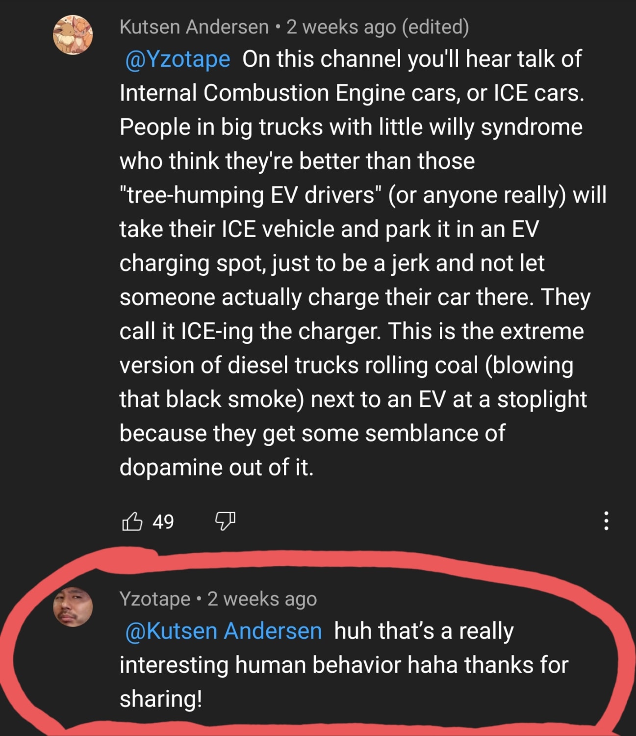 Totally not a robot commenting on an Engineering Explained Youtube ...