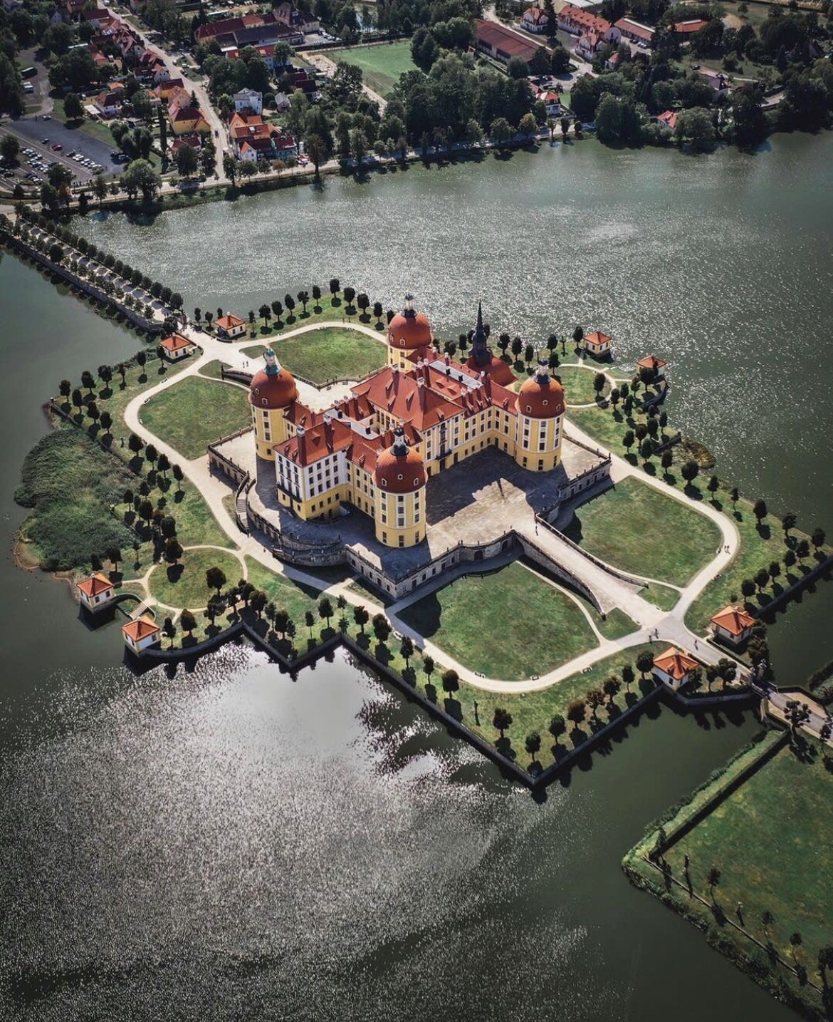 moritzburg castle saxony (germany)