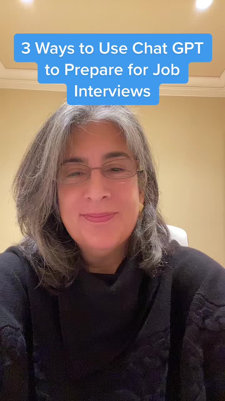 3 ways to use Chat GPT to help you prepare for job interviews #chatgpt #ChatGPT #interviews # ...
