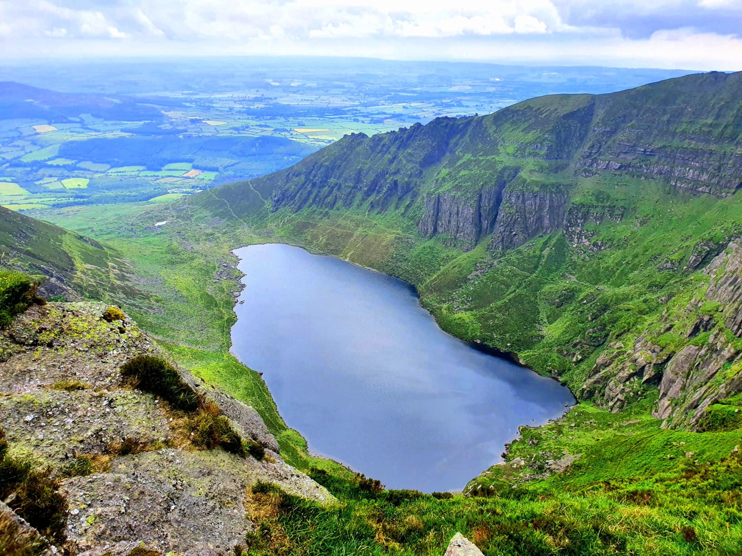 Beautiful Coumshingaun Lough, County Waterford, Ireland