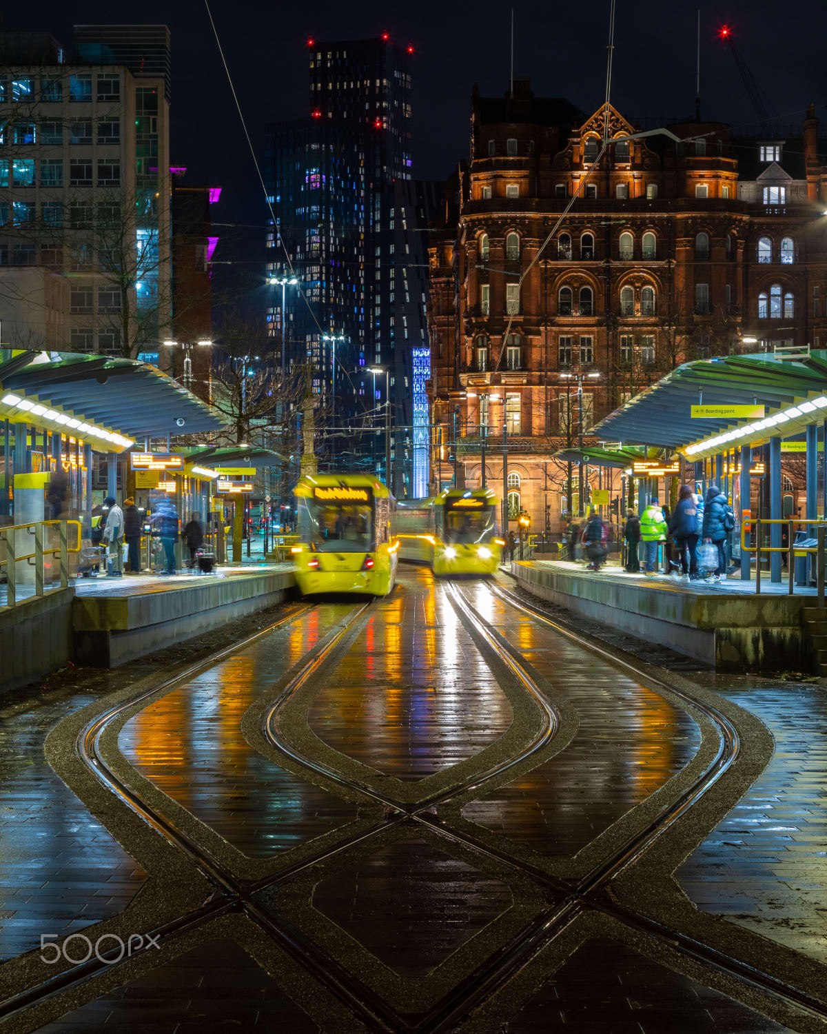 Manchester UK Cityscape