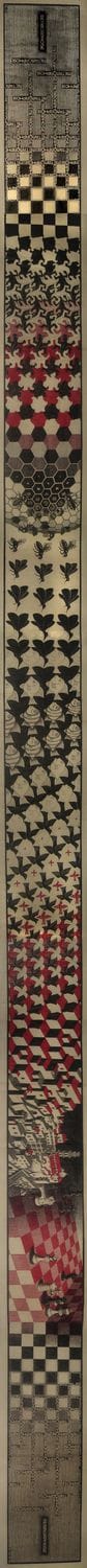 Metamorphosis II by M.C. Escher | Escher art, Graphic artist, Mc escher