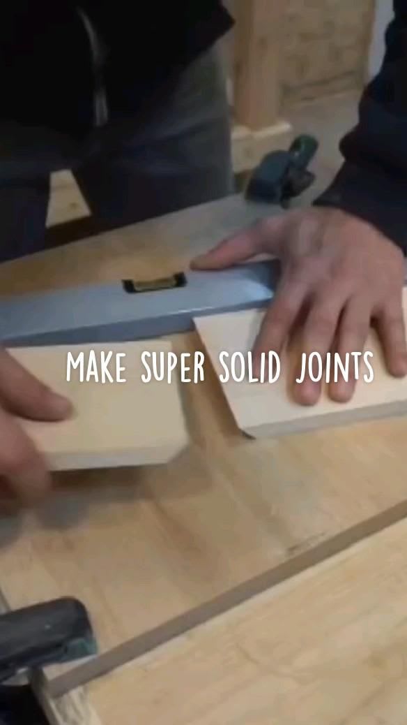 Woodworking Tips: How to make super solid joints