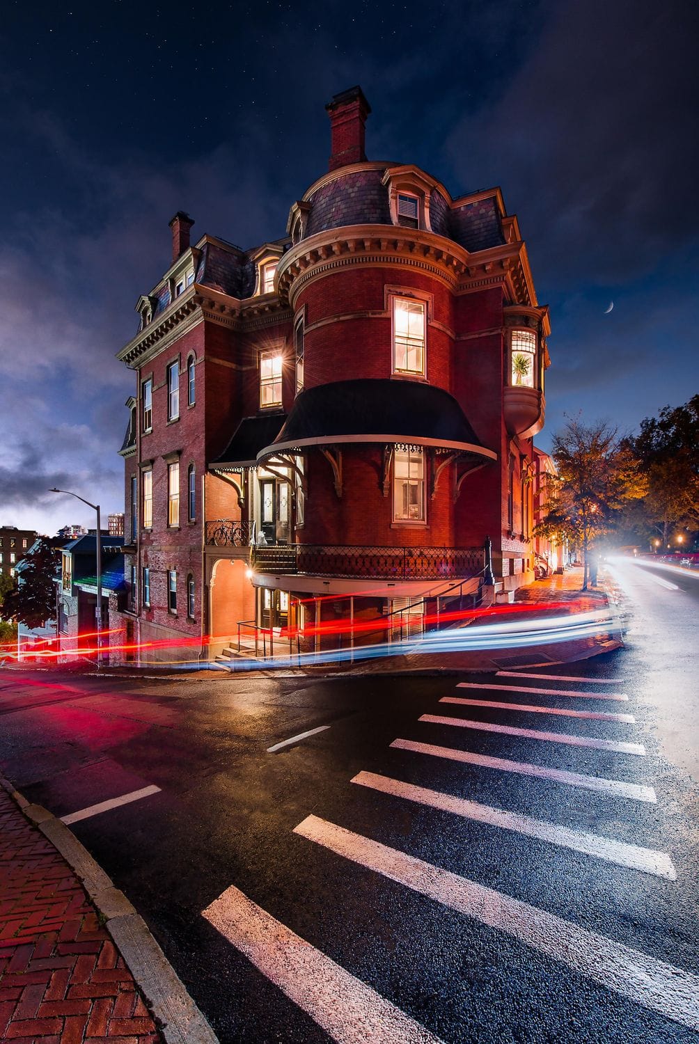 314 Benefit St in Providence, MA. Designed and built in 1867 at the ...