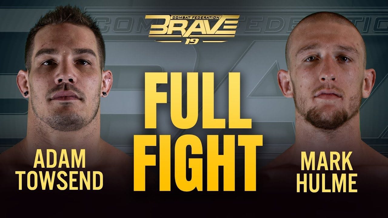 Adam Townsend VS Mark Hulme | FREE FIGHT | BRAVE CF