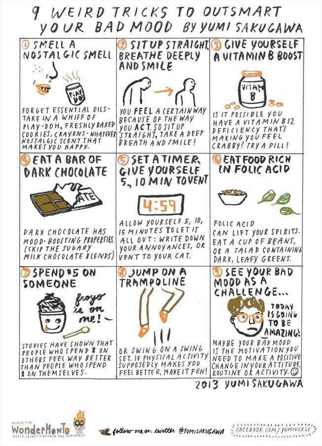 9 Weird Tricks to Outsmart Your Bad Mood