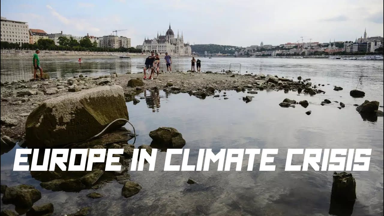 Europe's Major Rivers Are Drying Up. The Rhine is so low it's becoming ...