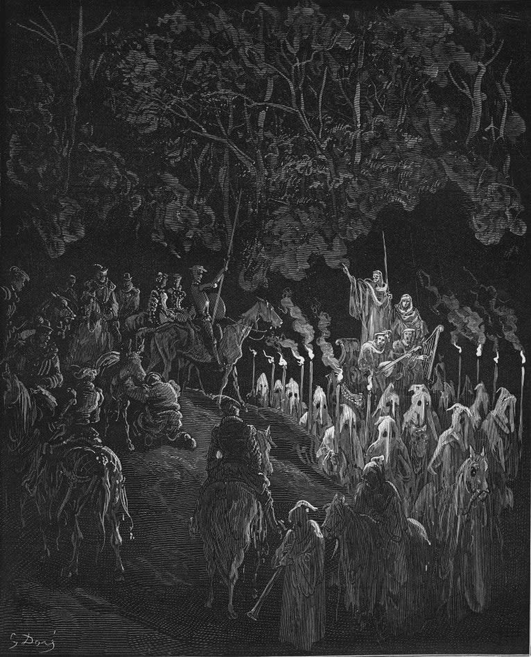 Born onthisday in 1832, Gustave Doré. Pictured: his depiction of Merlin ...