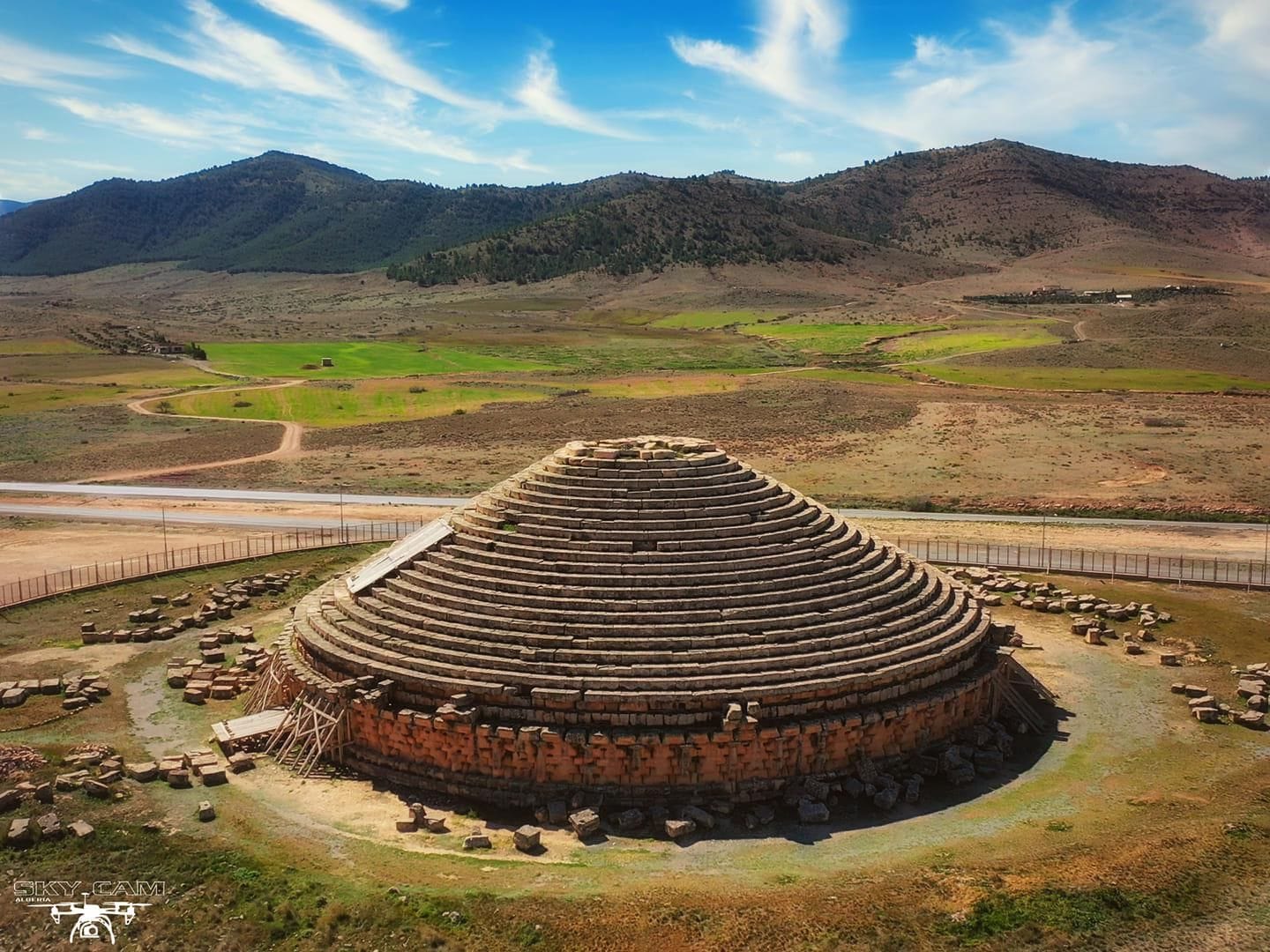 Madghacen is a 3rd century BCE royal Numidian mausoleum which stands ...