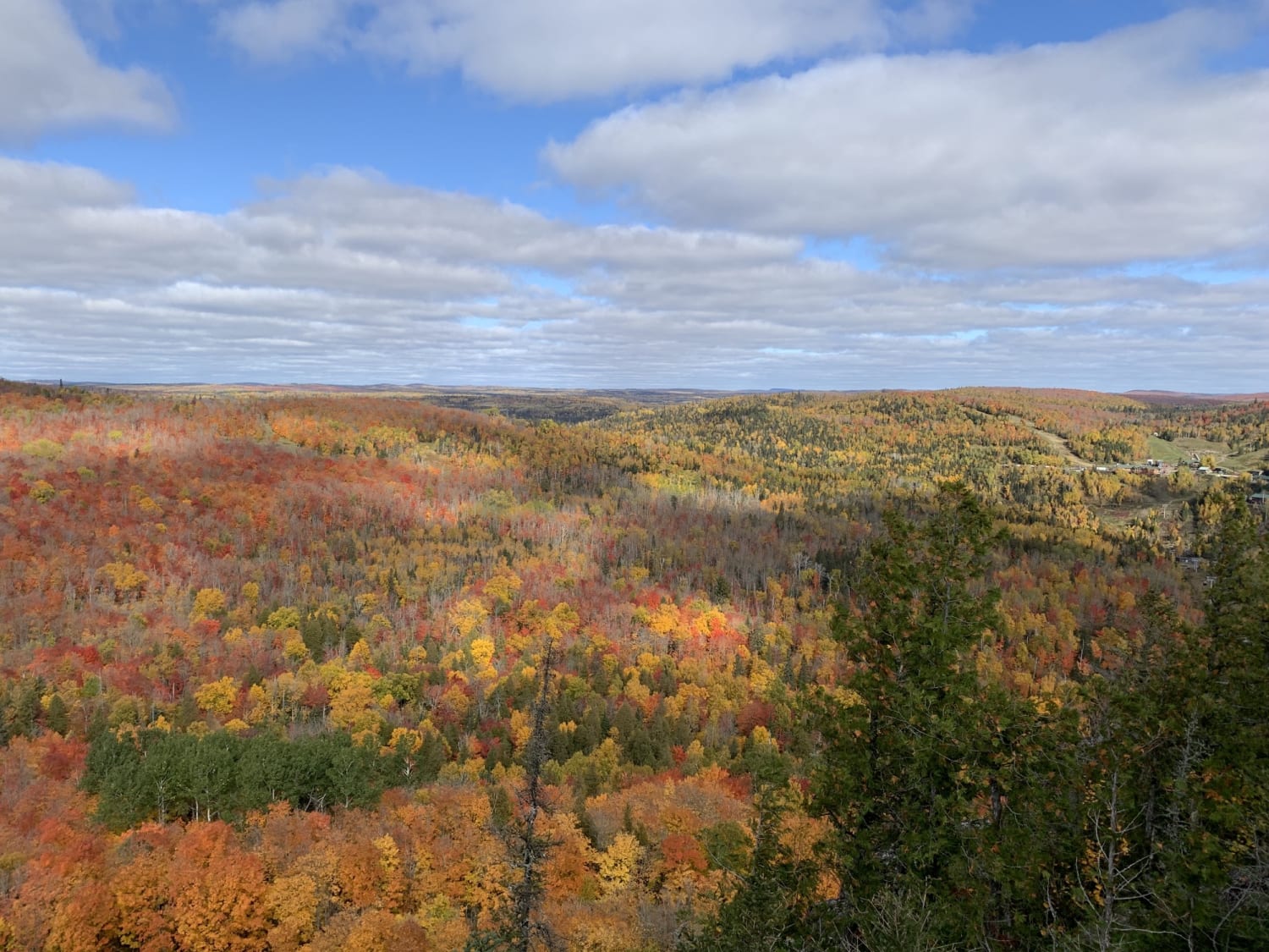 Some fall colors in Lutsen, MN