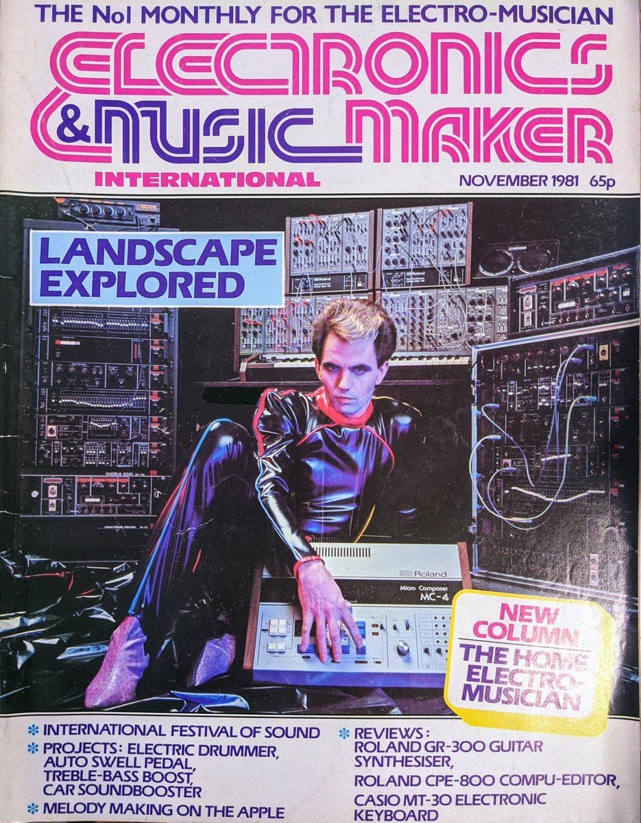 Time for some vintage knob twiddling now as I look back at Electronics ...