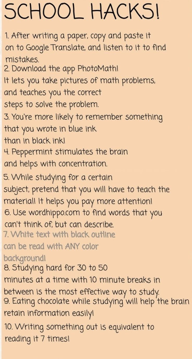 Top High School Hacks for A+ Success