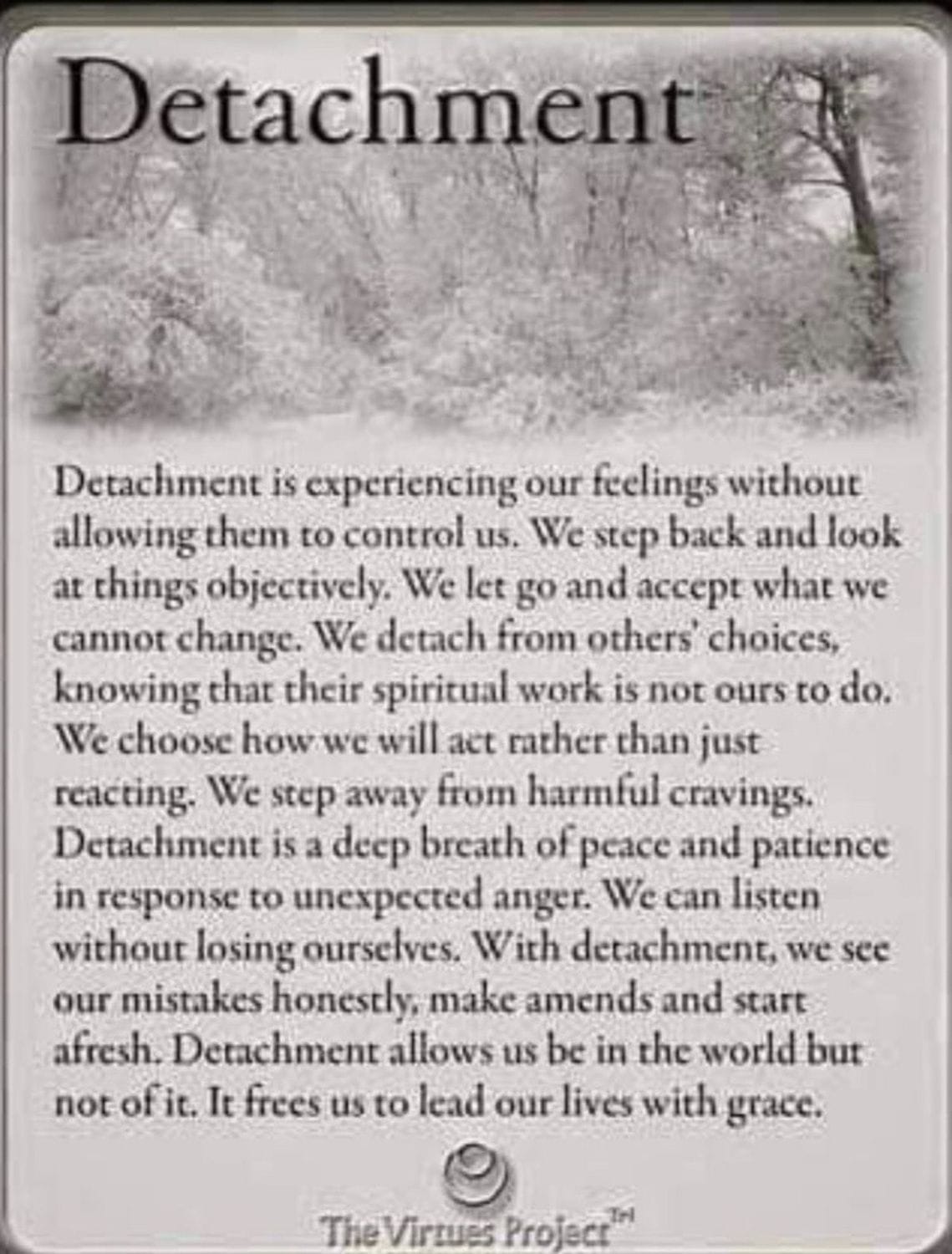Detachment | Wisdom quotes, Quotes deep feelings, Quotes to live by