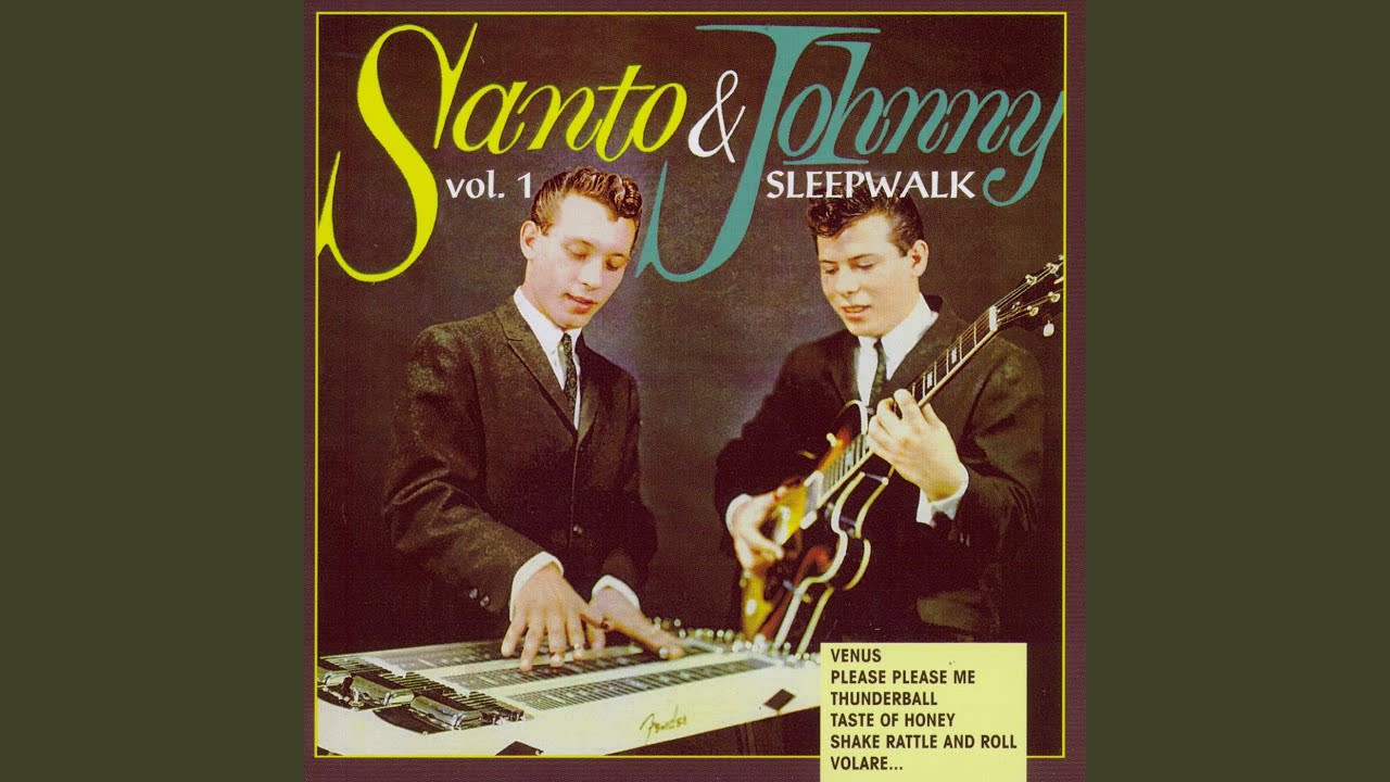 Santo & Johnny - Sleepwalk [Instrumental rock] (1959) - (This song ...