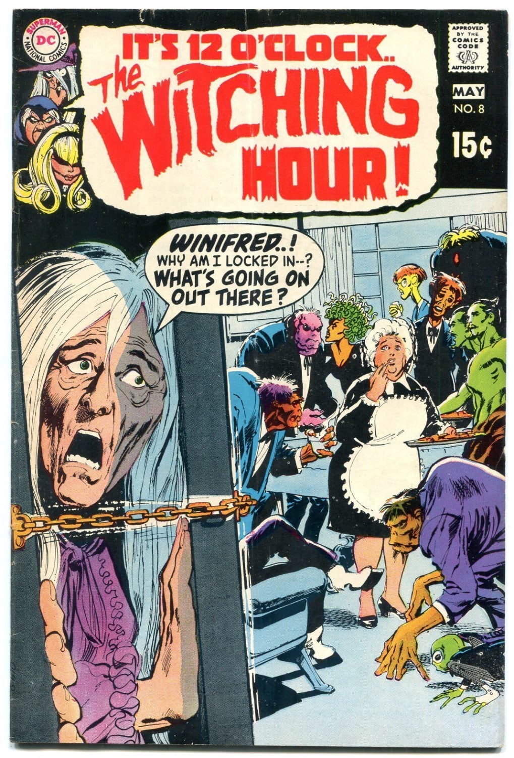 Vintage Comic - The Witching Hour #08 Pencils: Neal Adams Inks: Neal ...