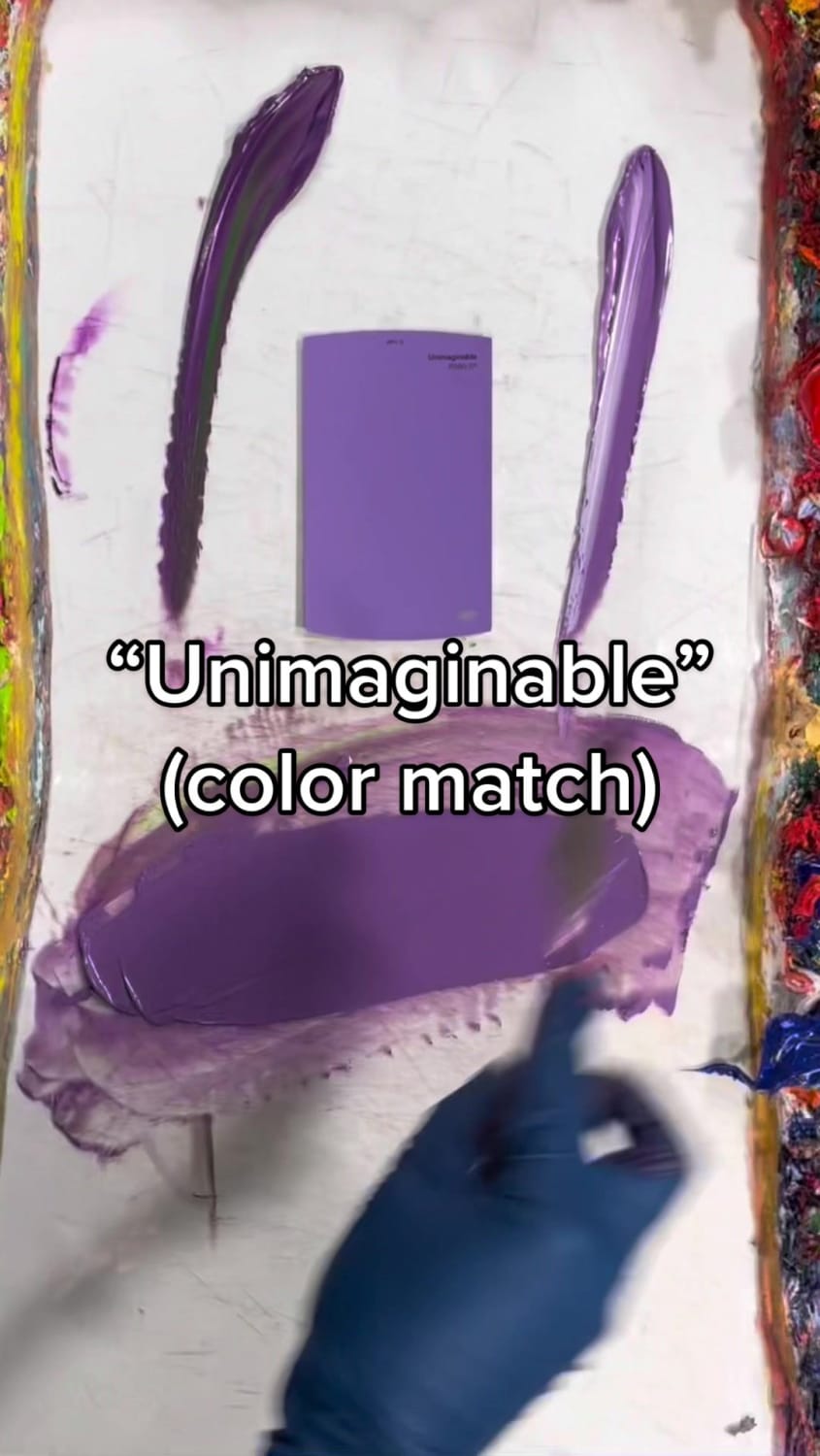 Replying to @rose.vsp2 “Unimaginable” Color Match