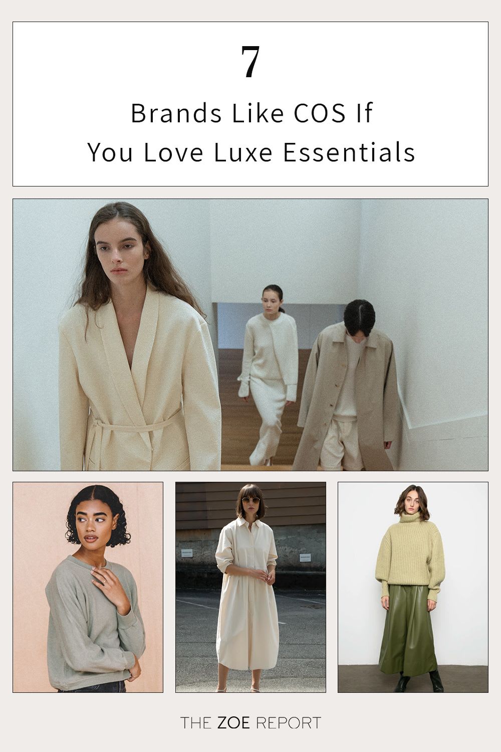 7 Brands Like COS If You Love Luxe Essentials