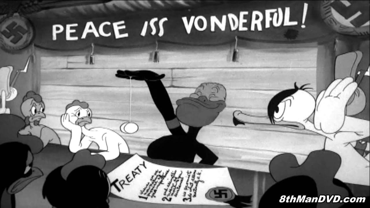 Were there any German cartoons/comedies portraying Allies leaders?