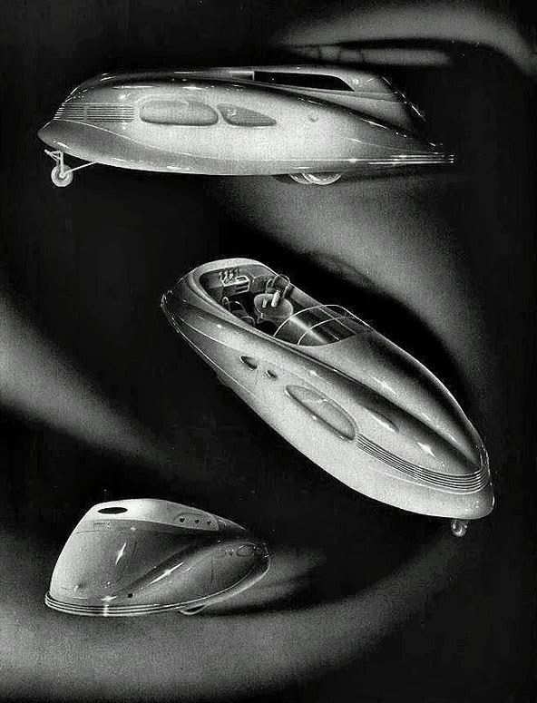 Streamlined Auto-Trailer by Arthur Radebaugh, 1936