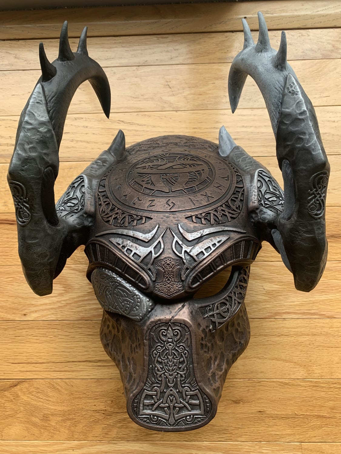 Viking Predator. Went with bronze/iron combo and black/white antlers ...