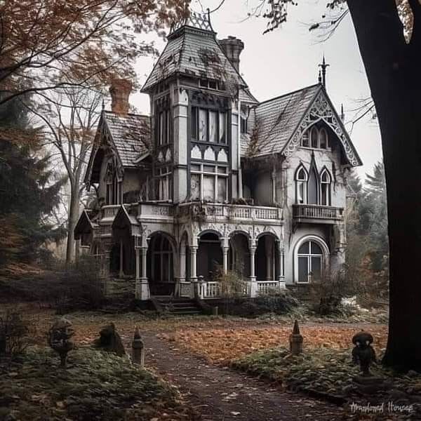 Pin by Igor Surkov on Victorian | Gothic house, Abandoned houses, Amazing buildings