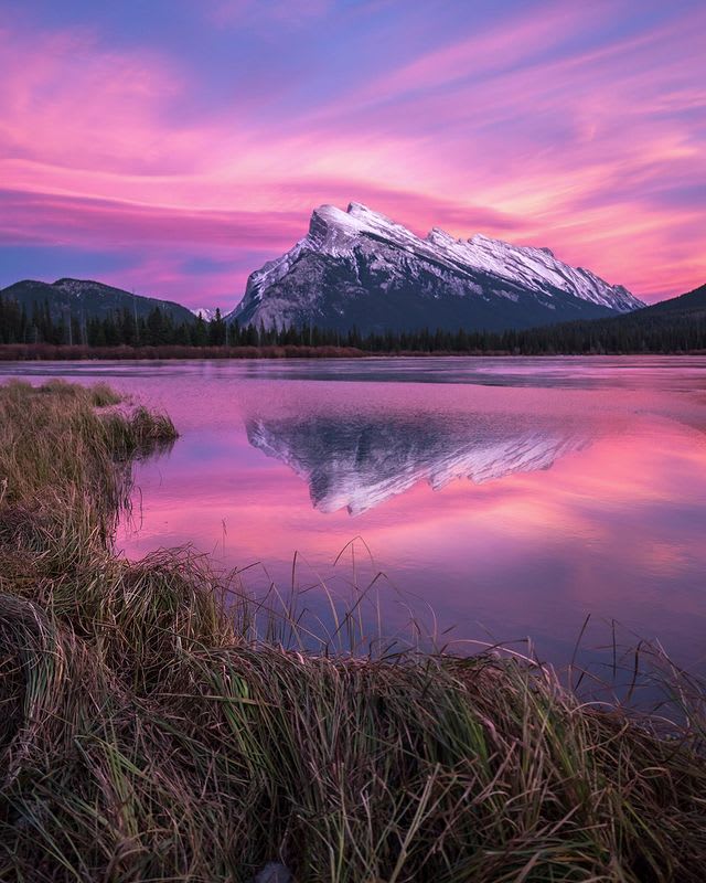 Mount Rundle, Banff National Park, Alberta, Canada