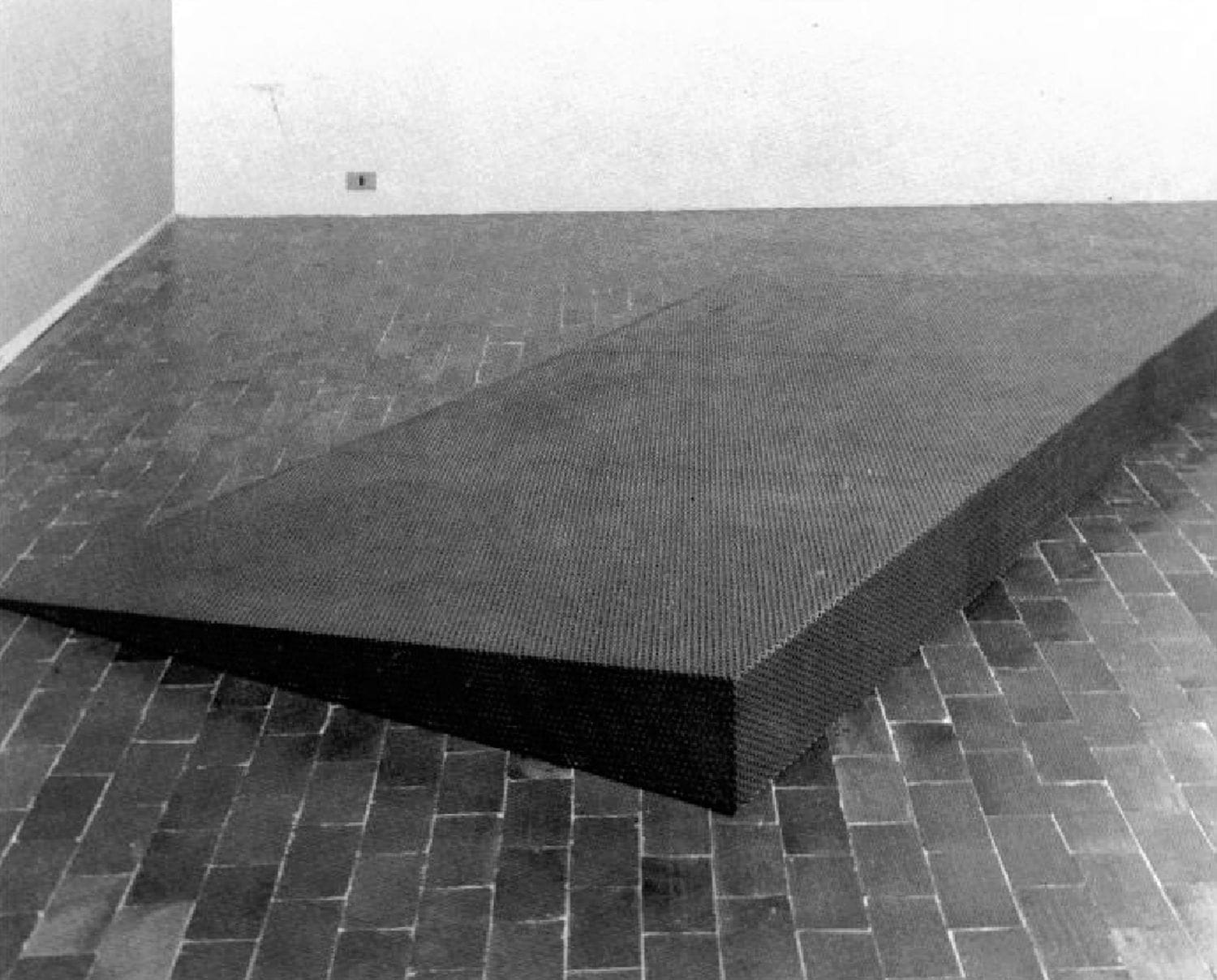 Donald Judd, Untitled, (Perforated Steel Ramp), 1965