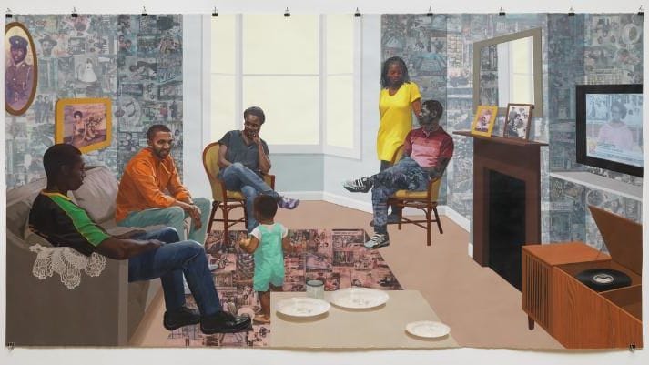 You might recognise Njideka Akunyili Crosby's 'Remain, Thriving' from ...