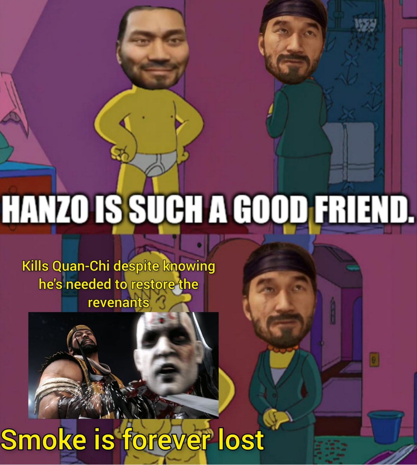 "Sub-Zero can have only one best friend"