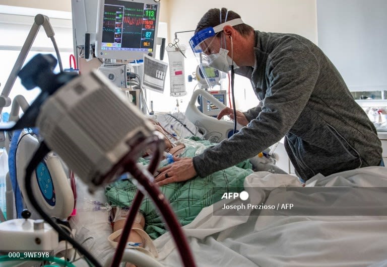 AFP presents a photo essay by photographer Joseph Prezioso on Dr. James Samuel Pope's daily life ...