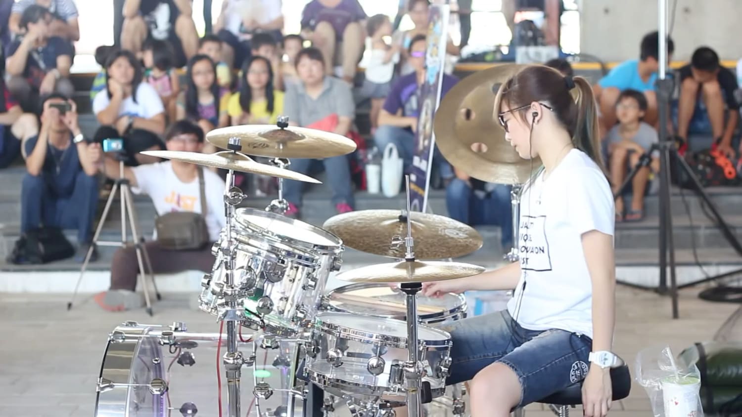 This awesome drummer