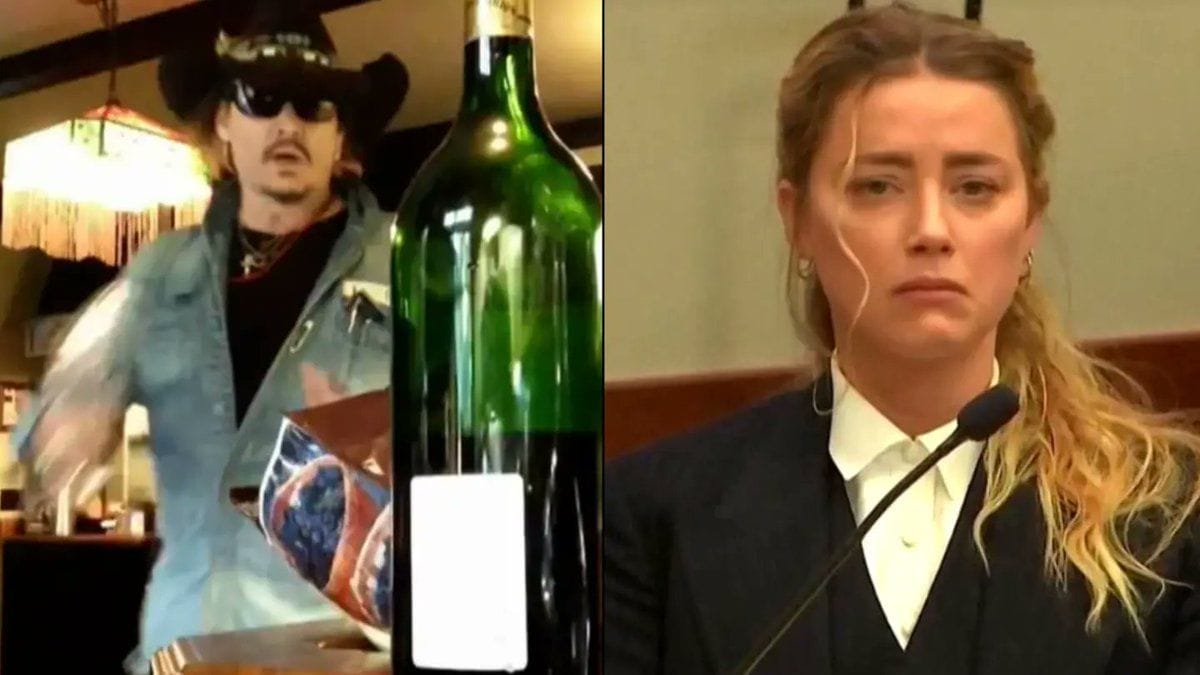 🔔 | Video footage shows Johnny Depp smashing up cabinets in the kitchen ...
