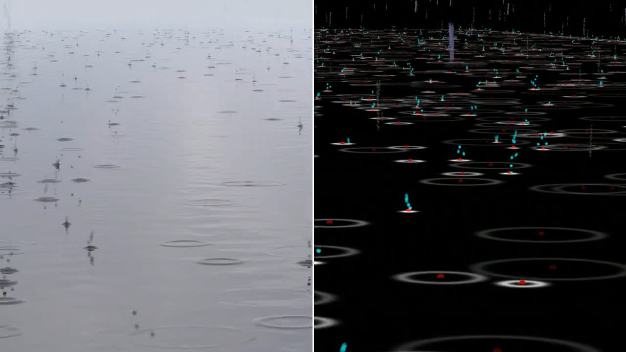 Point-based ripple shader