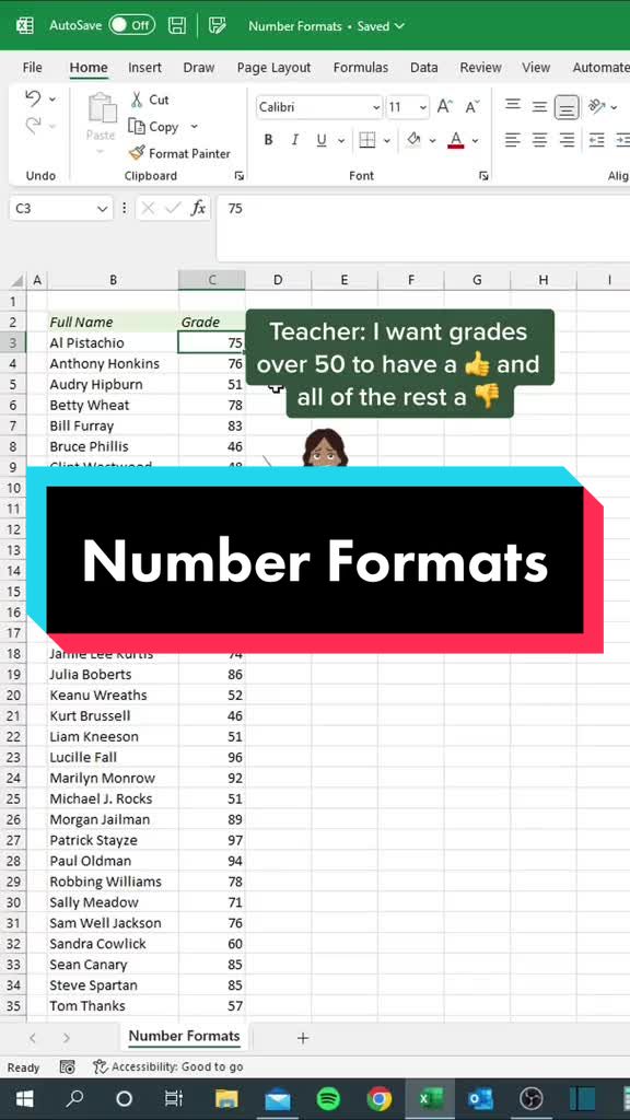 How to create conditional number formats the old fashioned way #cheatsheets #excel #exceltips # ...