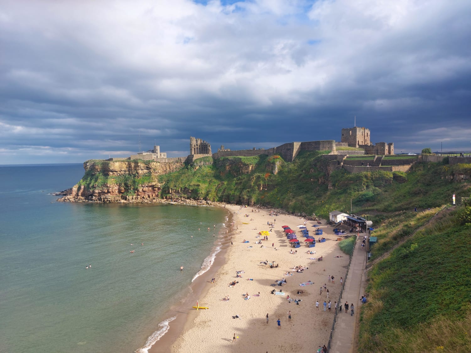 Tynemouth castle and priory, Tyne and Wear, England