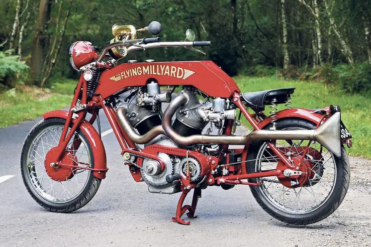The Flying Millyard, an insane custom bike by legendary builder Alan ...